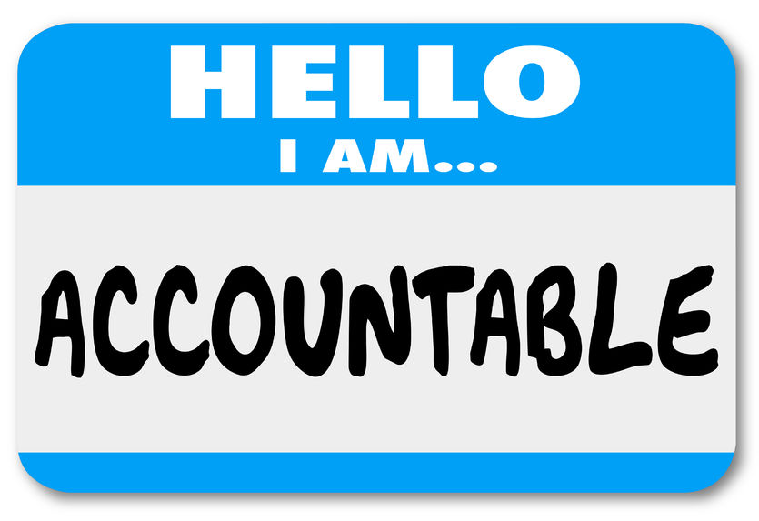To Hold Someone Accountable, First Define What Accountable Means